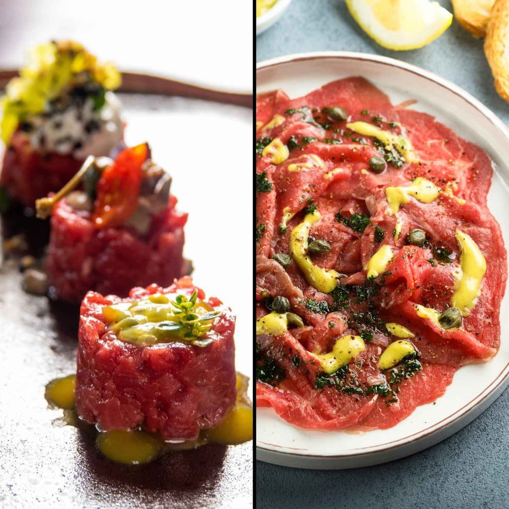 beef carpaccio raw