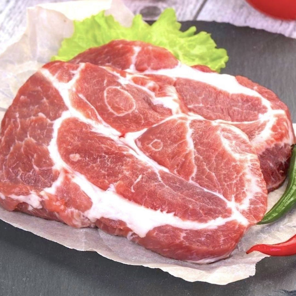 Premium Spanish Duroc Pork Collar Steak - Succulent & Flavorful